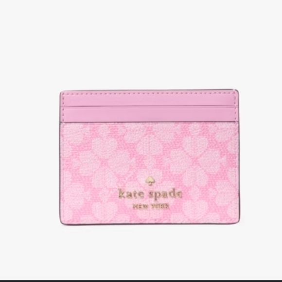 kate spade | Bags | Kate Spade Spade Flower Spade Card Case Holder ...